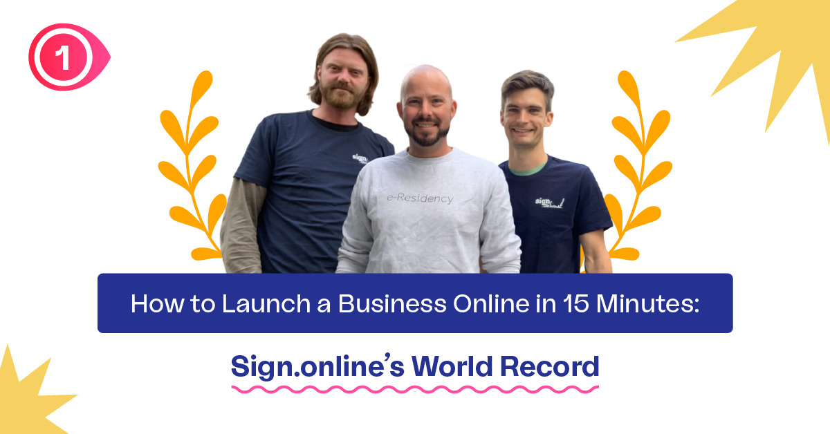 How to Launch a Business Online in 15 Minutes